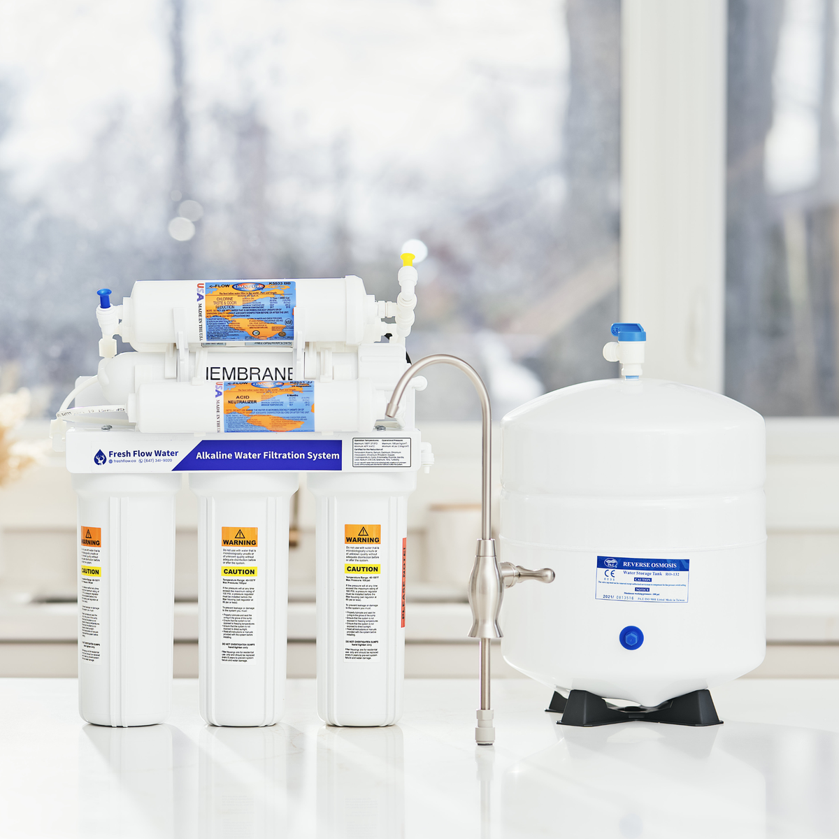 7 Stage Alkaline Water Filtration System – Fresh Flow Water Store